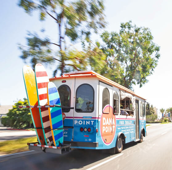 Dana Point's FREE Summer Trolley